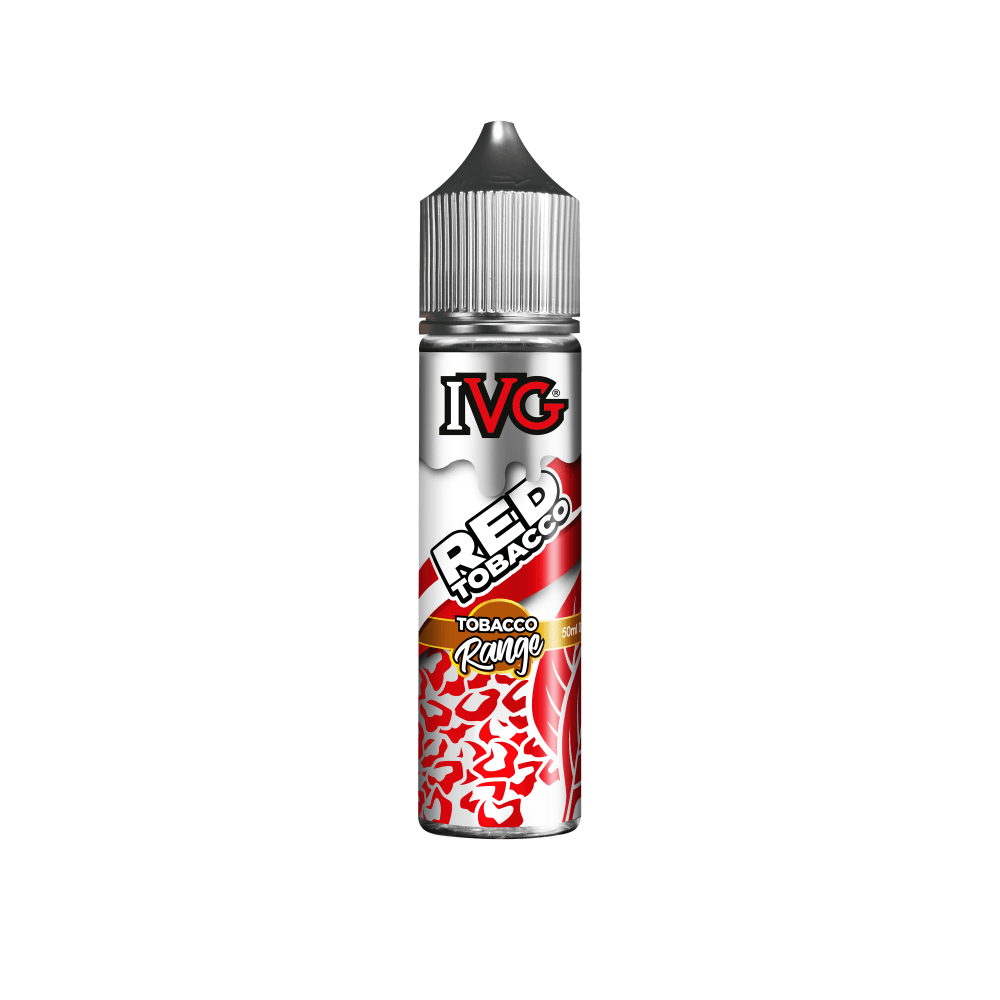 RED TOBACCO RANGE 50ML E-LIQUID IVG | UK Vape Store | E-Cig Clouds