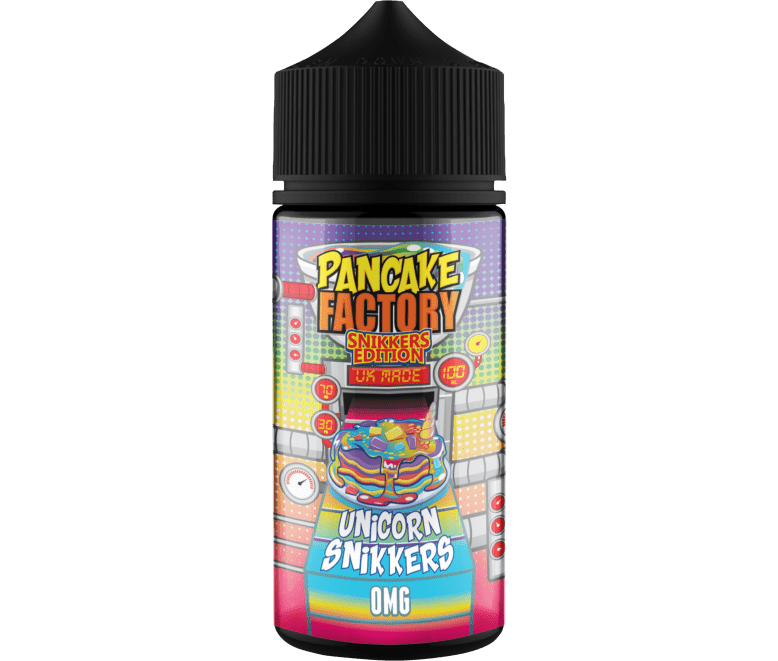 UNICORN SNIKKERS (SNIKKERS EDITION) 100ML E LIQUID PANCAKE FACTORY | UK ...