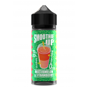 WATERMELON & STRAWBERRY 100ML E LIQUID SMOOTHIE UP | UK Vape Store | E ...