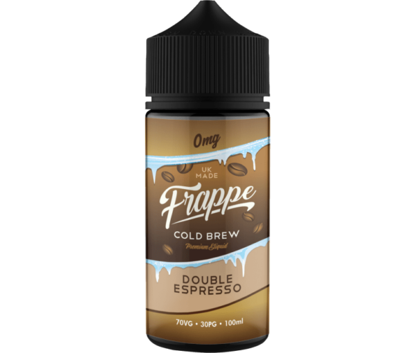 DOUBLE ESPRESSO 100ML E LIQUID FRAPPE | UK Vape Store | E-Cig Clouds