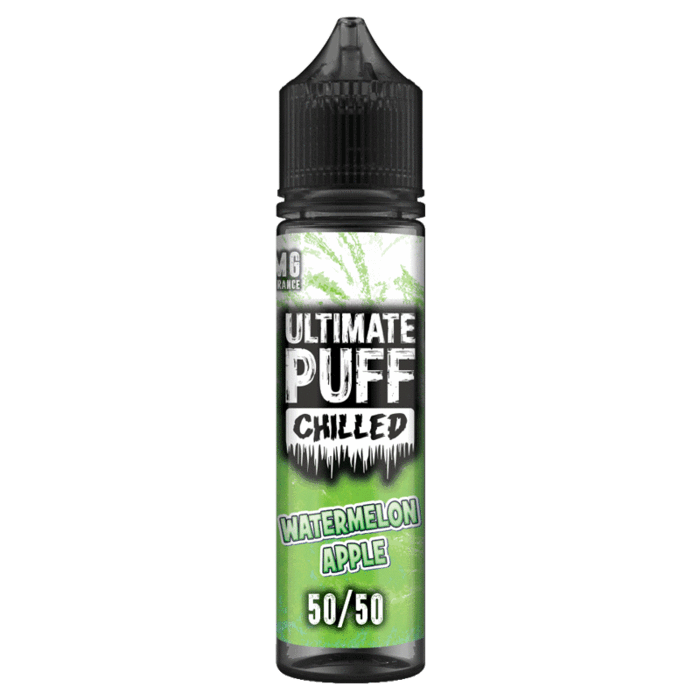 WATERMELON APPLE CHILLED 50ML E-LIQUID 50/50 ULTIMATE PUFF | UK Vape ...