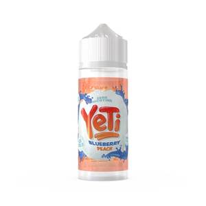 BLUEBERRY PEACH ICE COLD 100ML E LIQUID YETI | UK Vape Store | E-Cig Clouds
