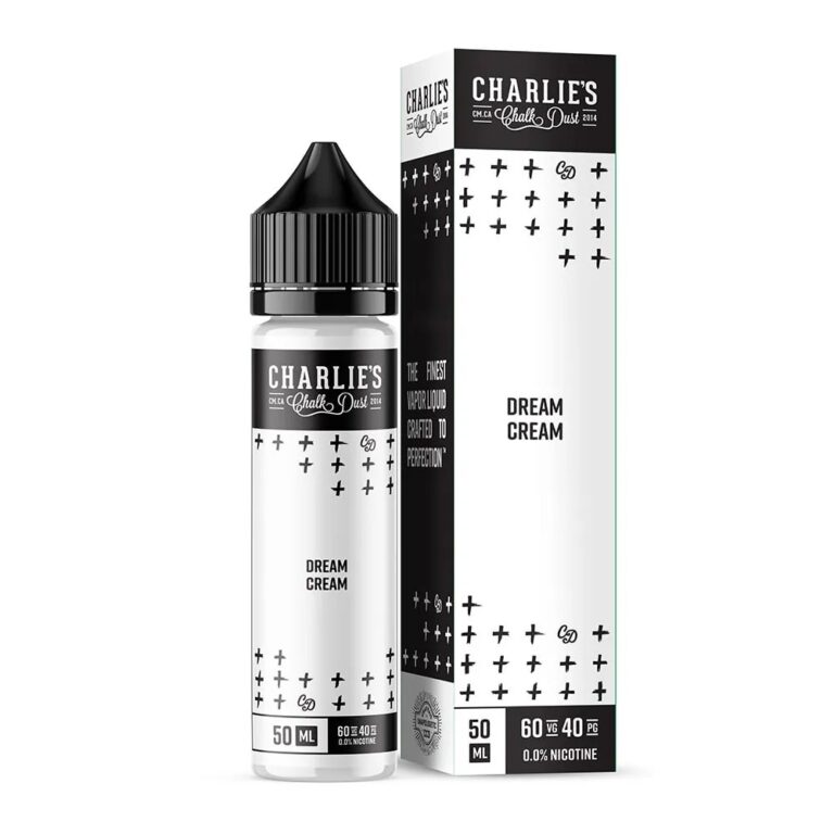 DREAM CREAM 50ML E LIQUID CHARLIES CHALK DUST | UK Vape Store | E-Cig ...