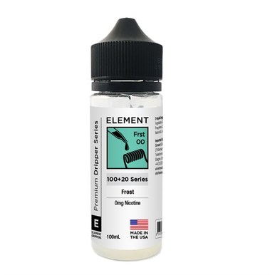 FROST 100ML E LIQUID ELEMENT | UK Vape Store | E-Cig Clouds