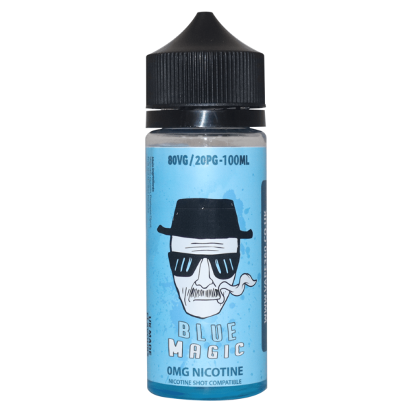 BLUE MAGIC 100ML 80/20 E LIQUID V DROPS | UK Vape Store | E-Cig Clouds