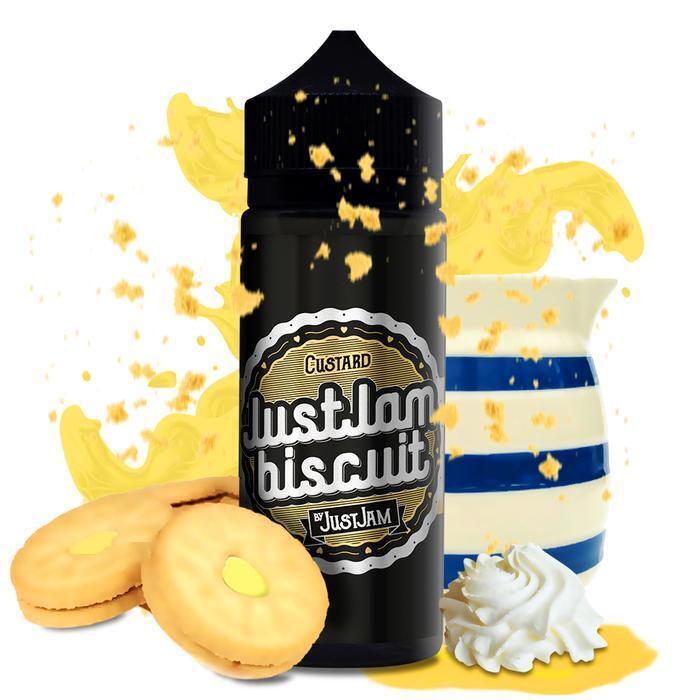 JUST JAM BISCUIT (CUSTARD) 100ML E LIQUID BY JUST JAM | UK Vape Store ...