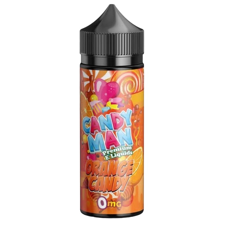 ORANGE CANDY 100ML E LIQUID CANDY MAN | UK Vape Store | E-Cig Clouds
