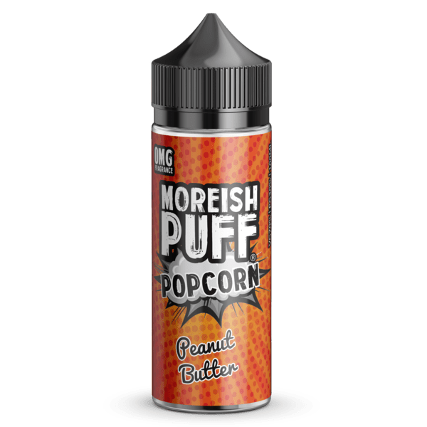 PEANUT BUTTER POPCORN 100ML E LIQUID MOREISH PUFF | UK Vape Store | E ...