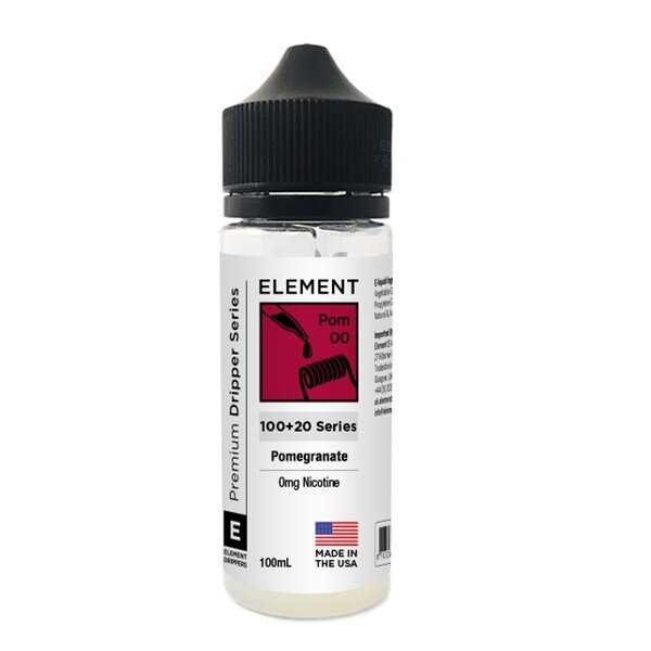 POMEGRANATE 100ML E LIQUID ELEMENT | UK Vape Store | E-Cig Clouds