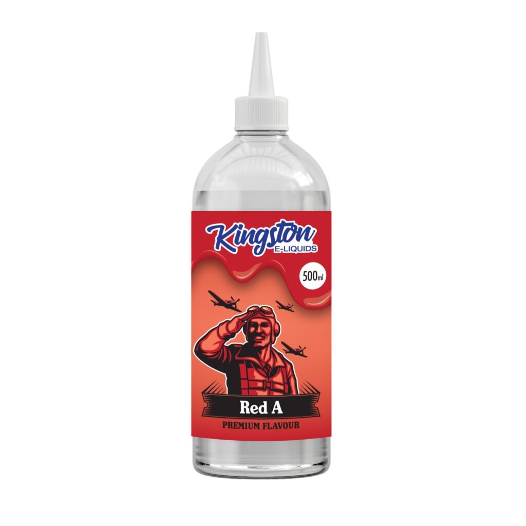 RED A 500ML E-LIQUID BY KINGSTON | UK Vape Store | E-Cig Clouds