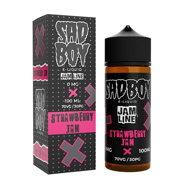 STRAWBERRY JAM (JAM LINE) 100ML E LIQUID SADBOY | UK Vape Store | E-Cig ... STRAWBERRY JAM (JAM LINE) 100ML E LIQUID SADBOY | UK Vape Store | E-Cig ...
