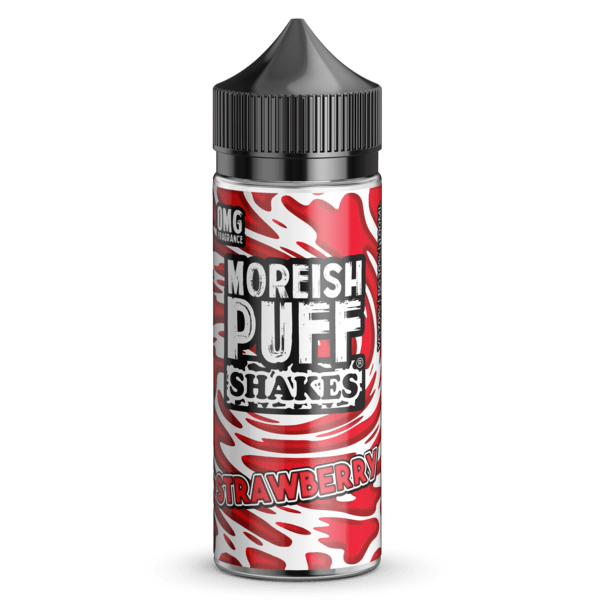 Strawberry Shakes 100ml E Liquid Moreish Puff Uk Vape Store E Cig