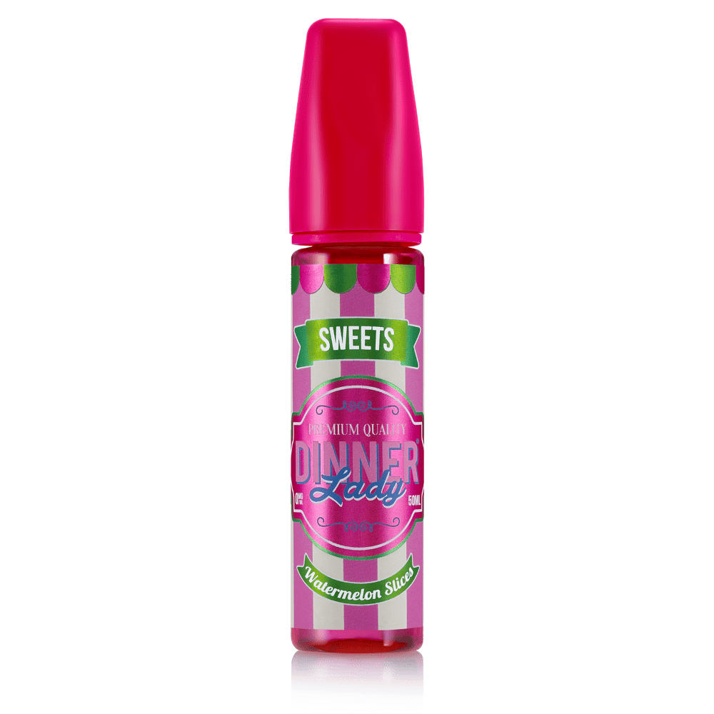 SWEETS- WATERMELON SLICES 50ML E LIQUID BY DINNER LADY | UK Vape Store ...