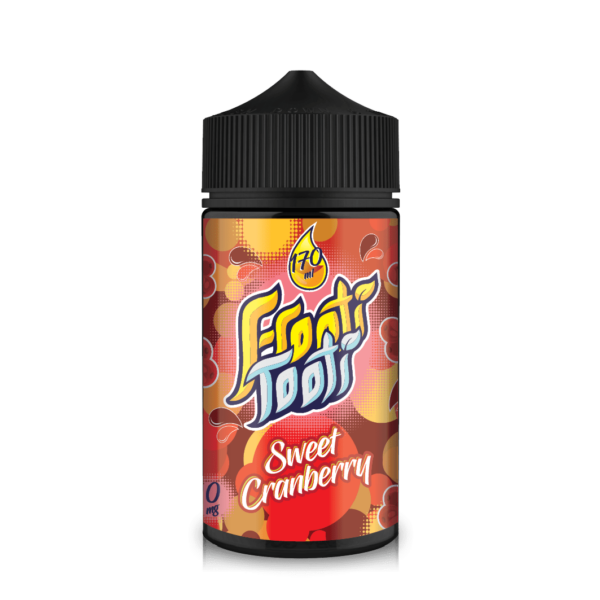 SWEET CRANBERRY 170ML E-LIQUID FROOTI TOOTI | UK Vape Store | E-Cig Clouds