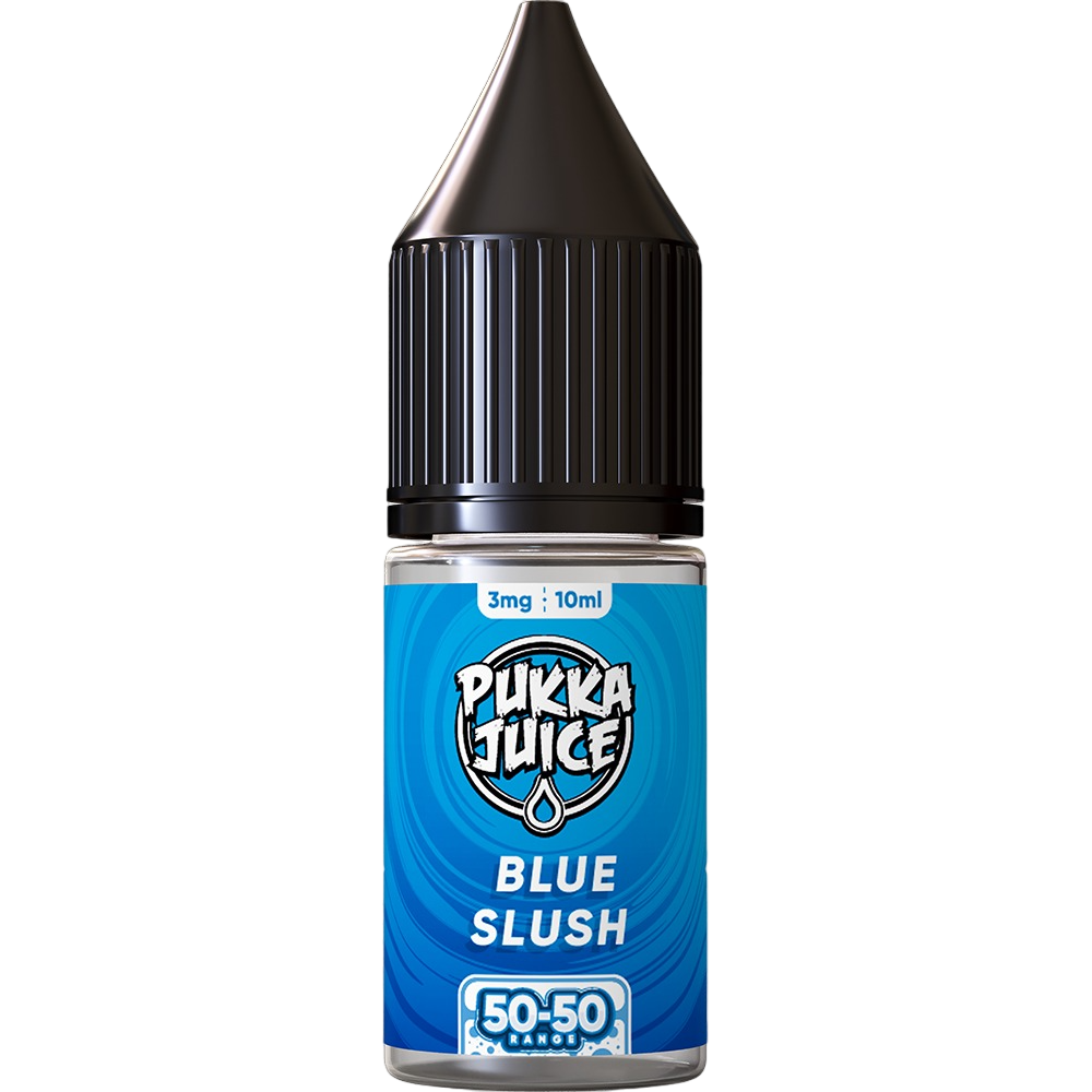 BLUE SLUSH 10 X 10ML E LIQUID 50/50 BY PUKKA JUICE | UK Vape Store | E ...