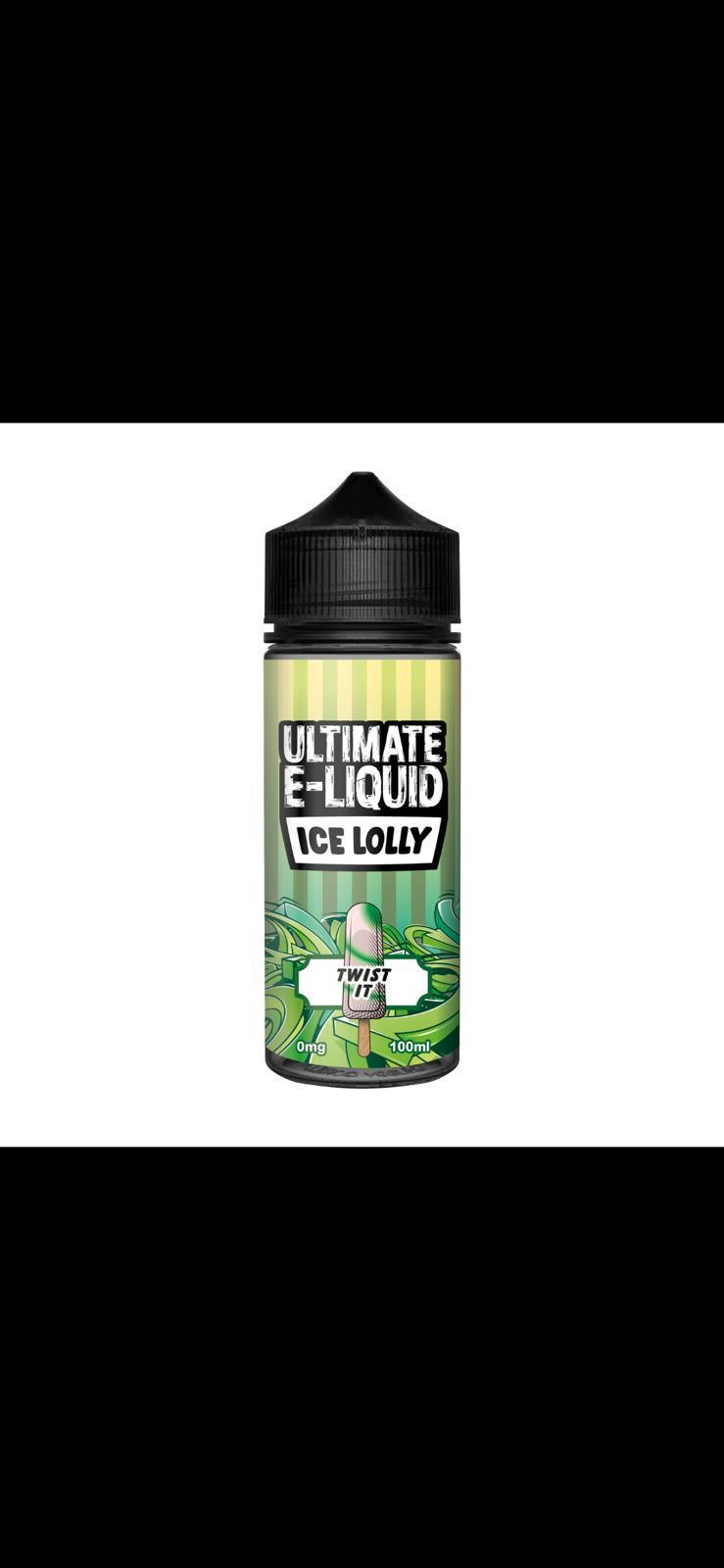 Buy TWIST IT (ICE LOLLY) 100ML ULTIMATE E LIQUID - E-Cig Clouds