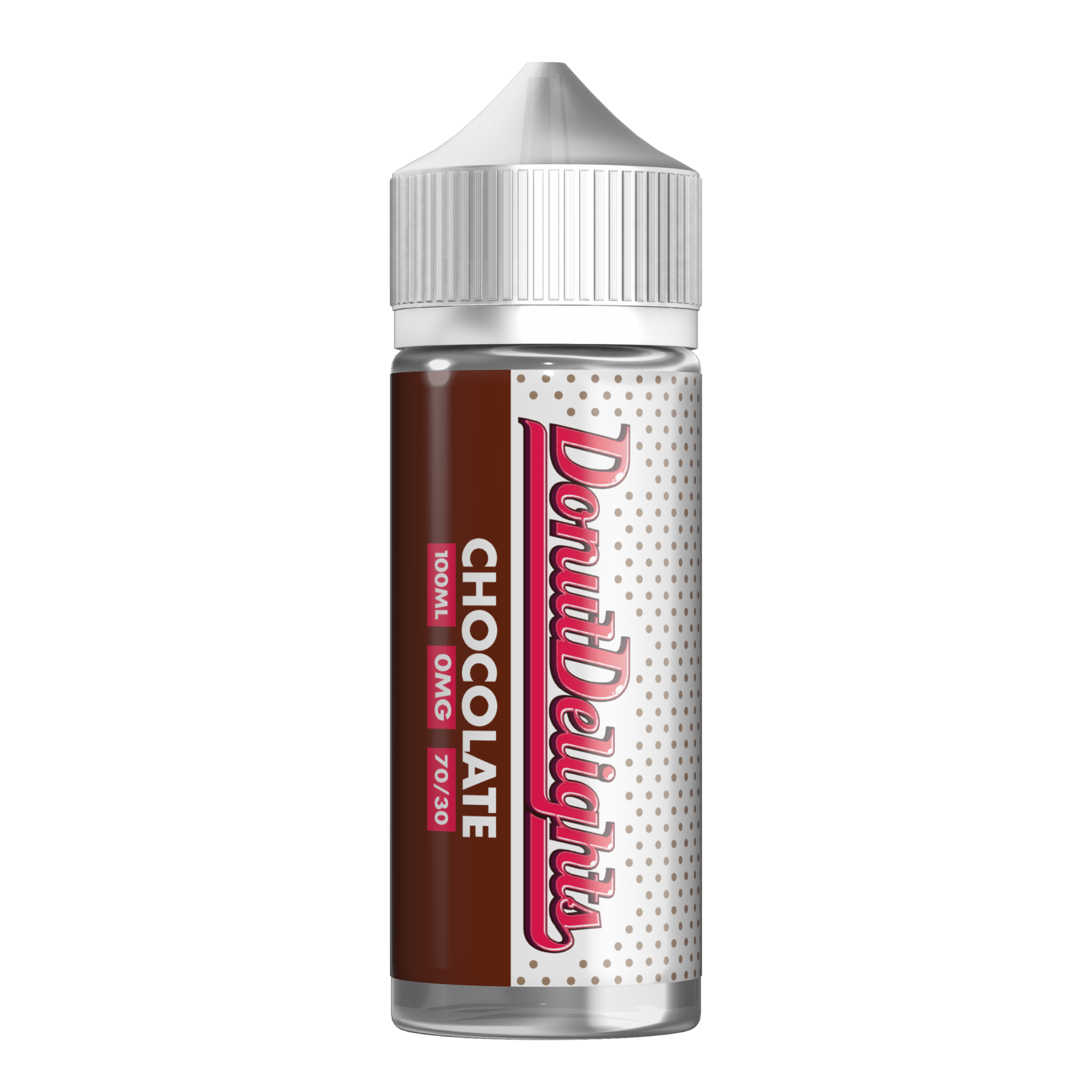 CHOCOLATE 100ML E LIQUID DONUT DELIGHTS | UK Vape Store | E-Cig Clouds