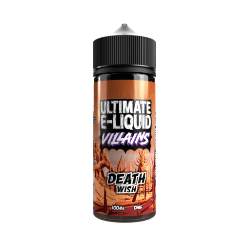 DEATH WISH VILLAINS 100ML ULTIMATE E LIQUID | UK Vape Store | E-Cig Clouds