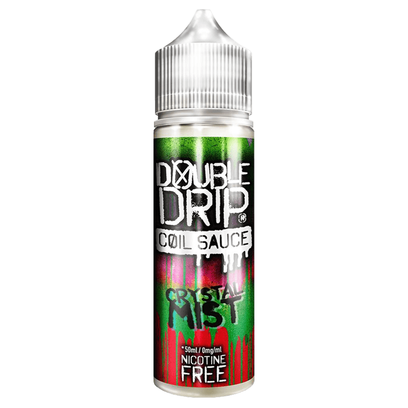 CRYSTAL MIST E LIQUID 50ML BY DOUBLE DRIP | UK Vape Store | E-Cig Clouds