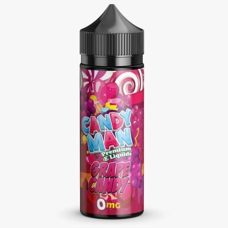 Buy GRAPE CANDY 100ML E LIQUID CANDY MAN Online Shopping - E-Cig Clouds