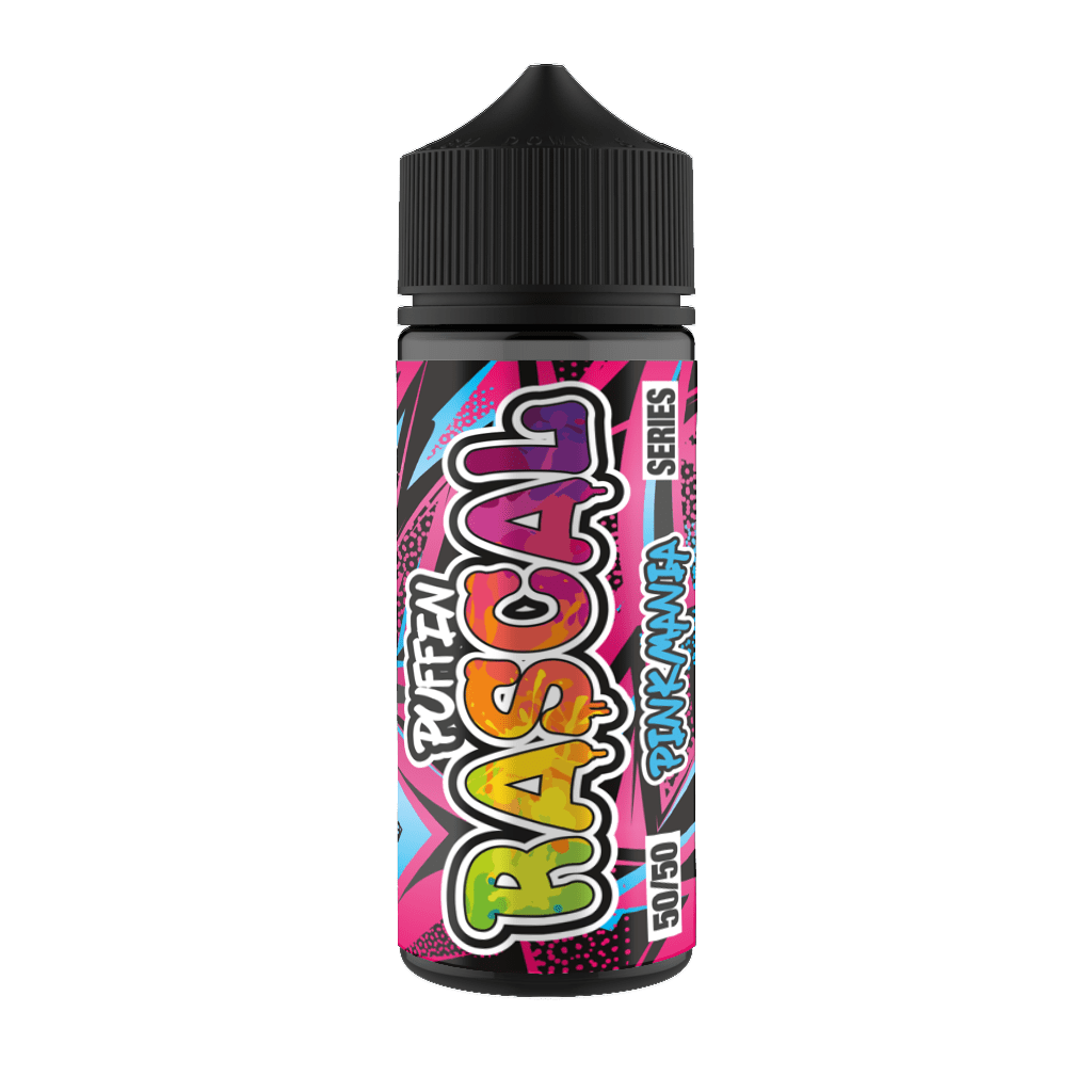 PINK MANIA 100ML E LIQUID 50/50 PUFFIN RASCAL | UK Vape Store | E-Cig ...