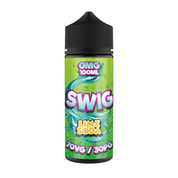 LIME SODA 100ML E LIQUID SWIG | UK Vape Store | E-Cig Clouds