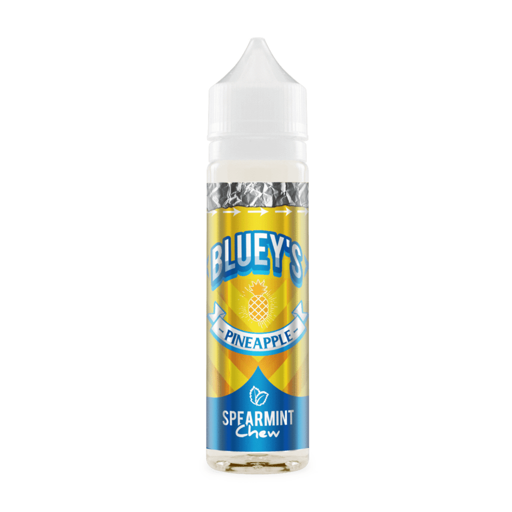 PINEAPPLE (SPEARMINT CHEW) 50ML E LIQUID BLUEYS EXP | UK Vape Store | E ...