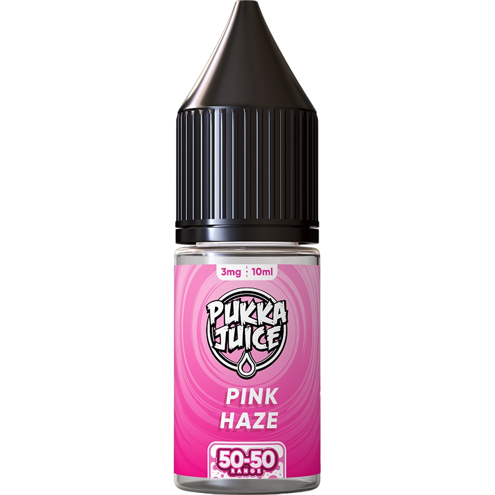 PINK HAZE 10 X 10ML E LIQUID 50/50 PUKKA JUICE | UK Vape Store | E-Cig ...