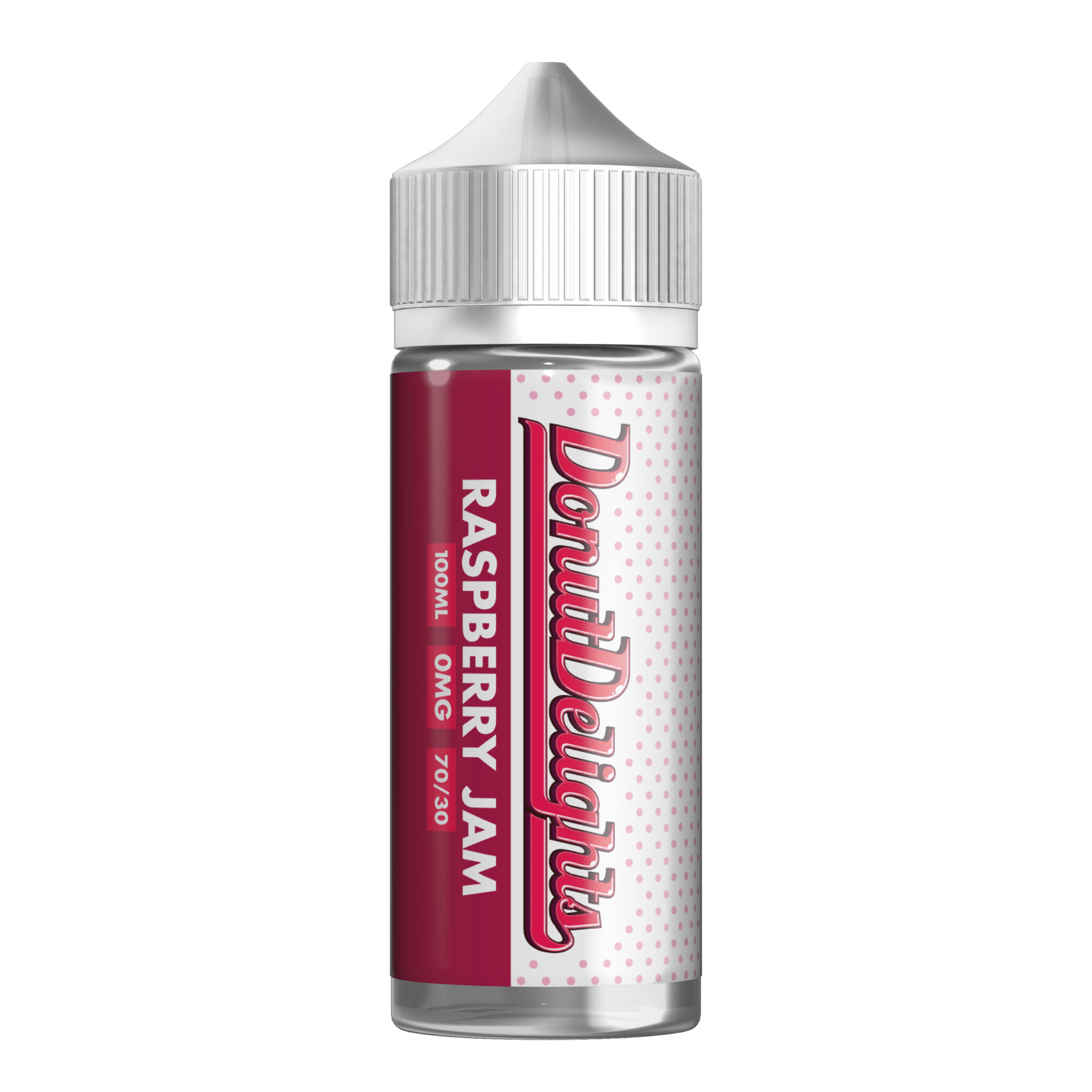 RASPBERRY JAM 100ML E LIQUID DONUT DELIGHTS | UK Vape Store | E-Cig Clouds