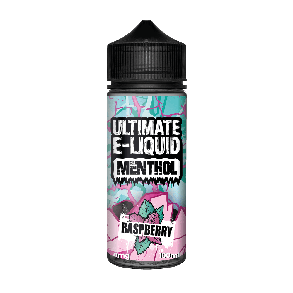 RASPBERRY MENTHOL 100ML ULTIMATE E LIQUID | UK Vape Store | E-Cig Clouds