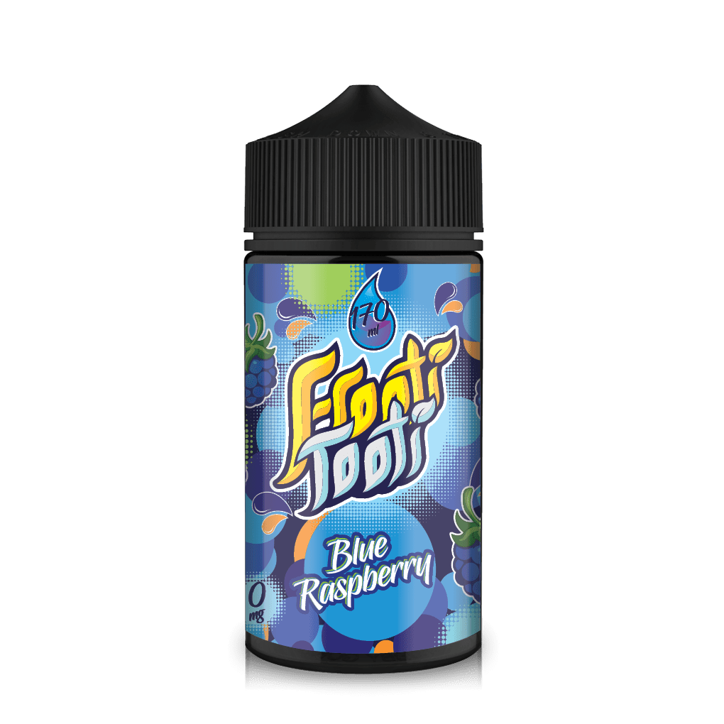 BLUE RASPBERRY 170ML E-LIQUID BY FROOTI TOOTI | UK Vape Store | E-Cig ...