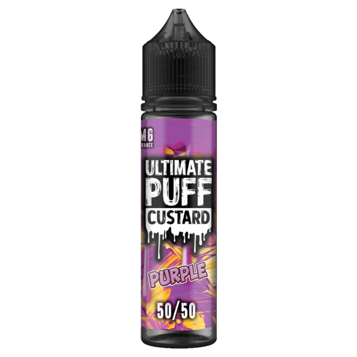 PURPLE CUSTARD 50ML E-LIQUID 50/50 ULTIMATE PUFF | UK Vape Store | E ...
