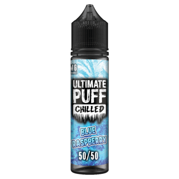 BLUE RASPBERRY CHILLED 50ML E-LIQUID 50/50 ULTIMATE PUFF | UK Vape ...