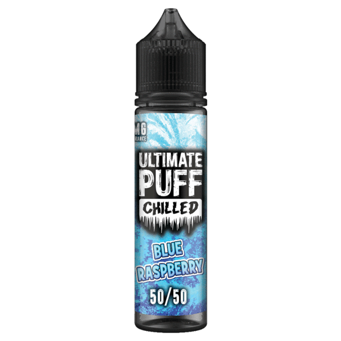 BLUE RASPBERRY CHILLED 50ML E-LIQUID 50/50 ULTIMATE PUFF | UK Vape ...