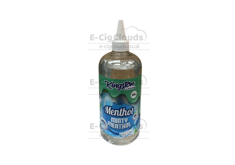 Buy MINTY MENTHOL 500ML E-LIQUID KINGSTON - E-Cig Clouds