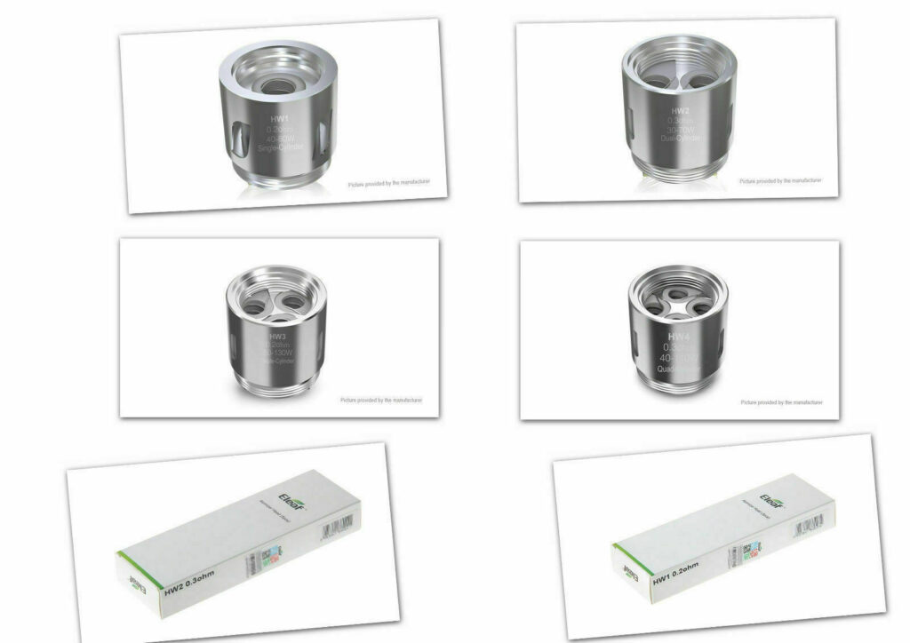 ELEAF HW COILS, HW1, HW2, HW3, HW-M, HW-N (5 PACK) | UK Vape Store | E ...