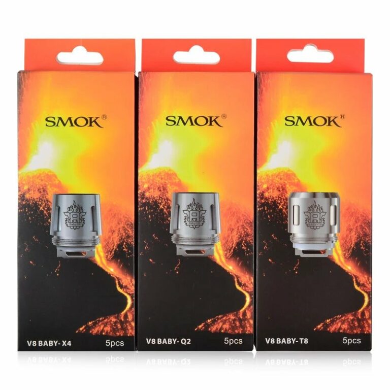 5 Pack TFV8 Baby V8 Coils | UK Vape Shop | E-Cig Clouds