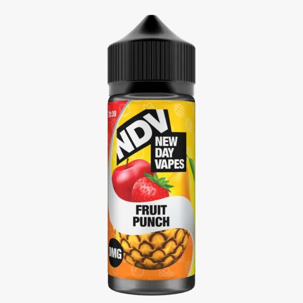 Buy FRUIT PUNCH 100ML E LIQUID NEW DAY VAPES (NDV) Online Shopping - E ...