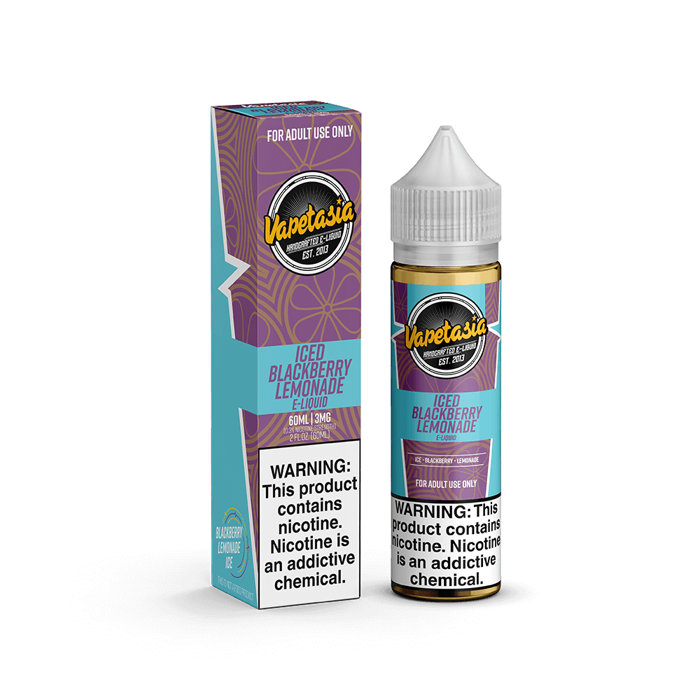 ICED BLACKBERRY LEMONADE 50ML E LIQUID VAPETASIA | UK Vape Store | E ...