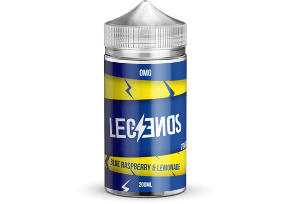 BLUE RASPBERRY & LEMONADE 200ML E LIQUID BY LEGENDS | UK Vape Store | E ...