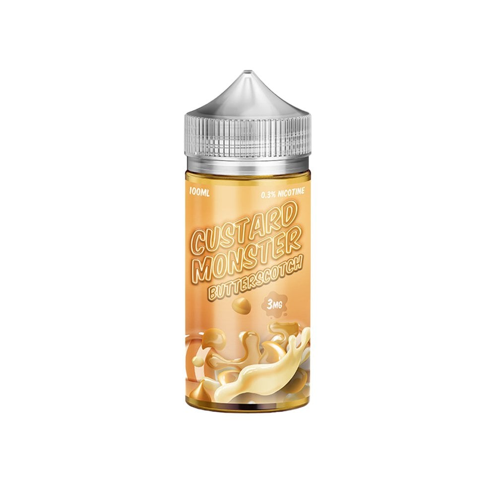 Butterscotch E Liquid 100ml Custard Monster Uk Vape Store E Cig Clouds