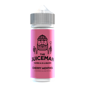CHERRY MENTHOL 100ML E LIQUID THE JUICEMAN | UK Vape Store | E-Cig Clouds