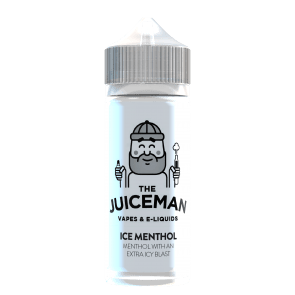 ICE MENTHOL 100ML E LIQUID THE JUICEMAN | UK Vape Store | E-Cig Clouds