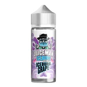 ICEBURG GRAPE 100ML E LIQUID THE JUICEMAN | UK Vape Store | E-Cig Clouds