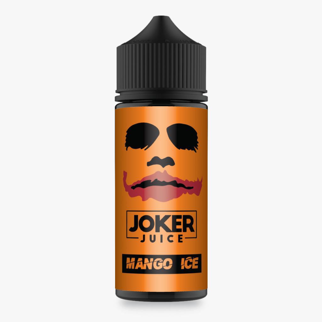 Buy MANGO ICE 100ML E LIQUID JOKER JUICE - E-Cig Clouds