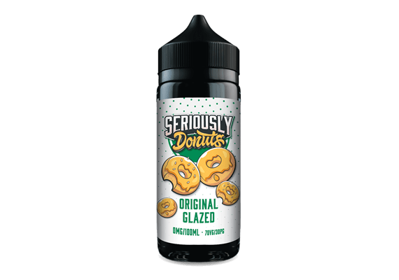 ORIGINAL GLAZED 100ML E LIQUID SERIOUSLY DONUTS | UK Vape Store | E-Cig ...