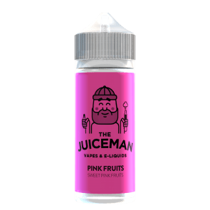 PINK FRUITS 100ML E LIQUID THE JUICEMAN | UK Vape Store | E-Cig Clouds