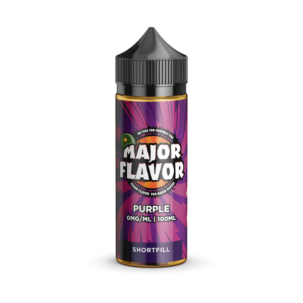 PURPLE 100ML E LIQUID MAJOR FLAVOR | UK Vape Store | E-Cig Clouds