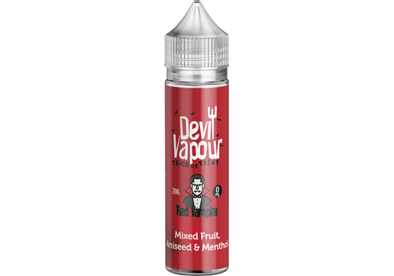 RED VAMPIRE 50ML E LIQUID DEVIL VAPOUR | UK Vape Store | E-Cig Clouds