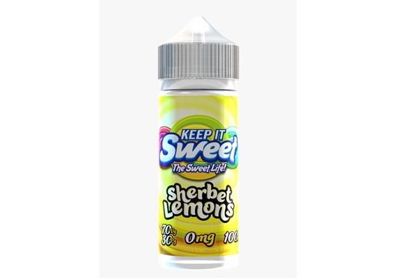Buy SHERBET LEMONS 100ML E LIQUID KEEP IT SWEET Online Shopping - E-Cig ...